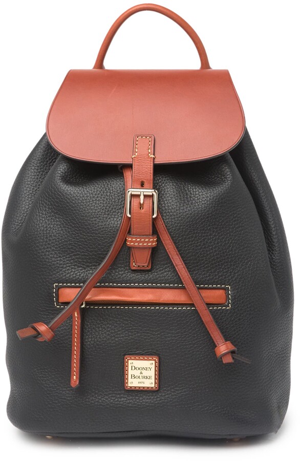 Dooney And Bourke Allie Pebbled Leather Backpack - ShopStyle