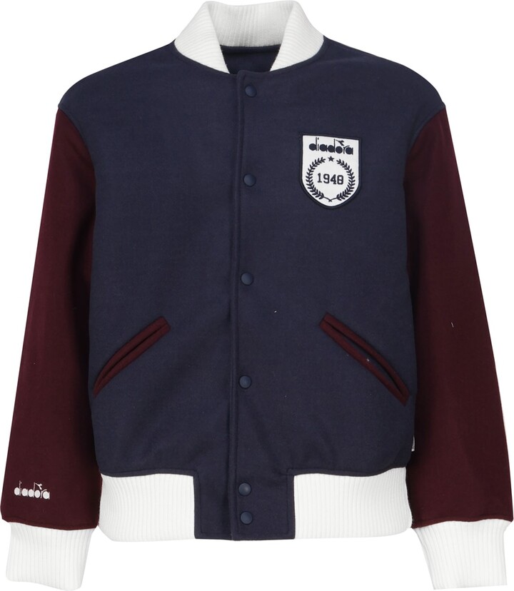 Diadora Heritage Legacy Varsity Jacket With Patch - ShopStyle