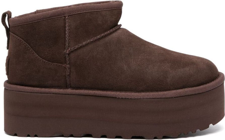 UGG Burnt Cedar Classic Ultra Mini Platform Boot - ShopStyle