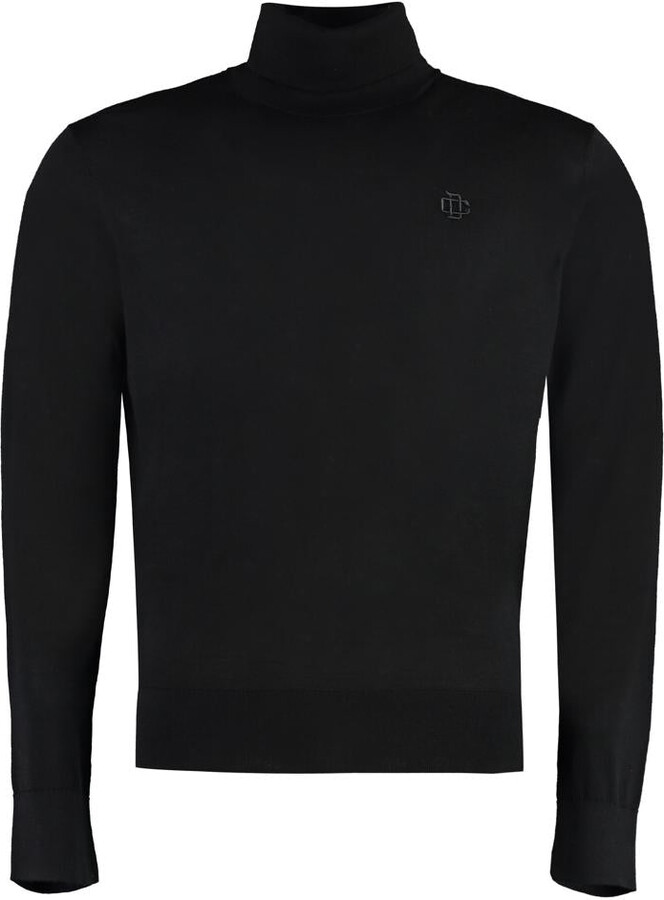 DSQUARED2 Turtleneck Merino Wool Sweater - ShopStyle