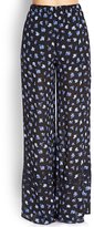 Forever 21 Floral Wide-Leg Pants - ShopStyle