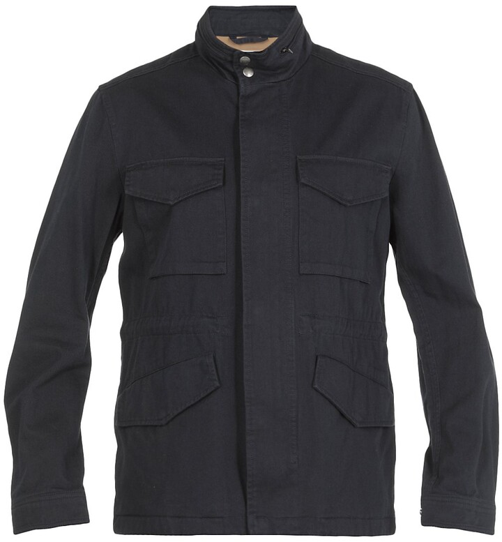 Woolrich High-Neck Field Jacket - ShopStyle Outerwear