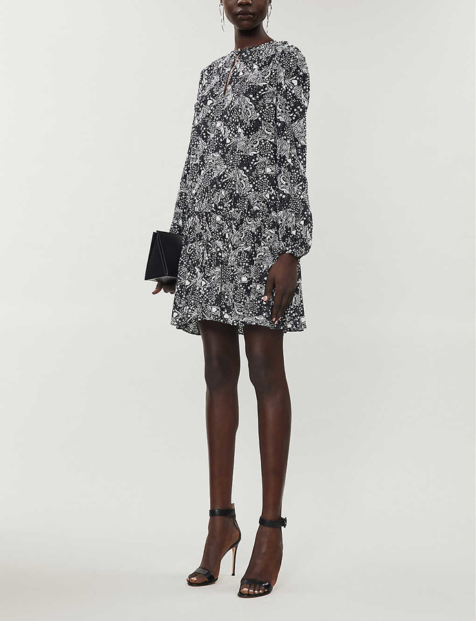 Pinko Gocciole woven mini dress - ShopStyle