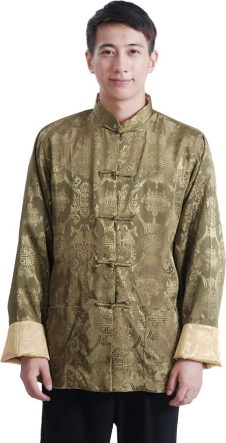 Meijunter Mens Chinese Clothing Tang Suit - Wing Chun Shaolin Tai Chi ...