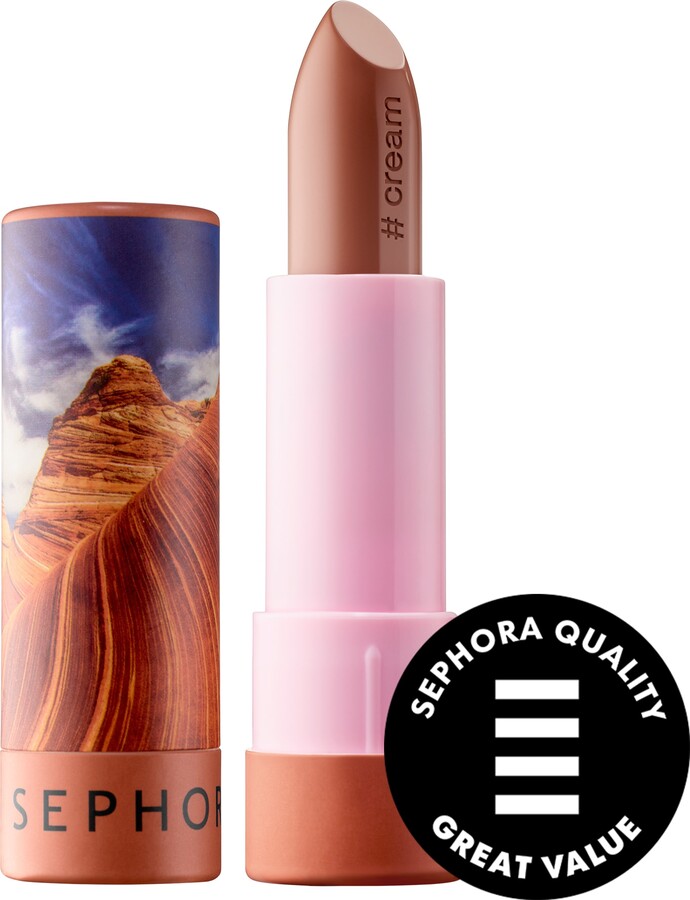 SEPHORA COLLECTION #LIPSTORIES Natural Wonders Lipstick 74 Off the Grid ...