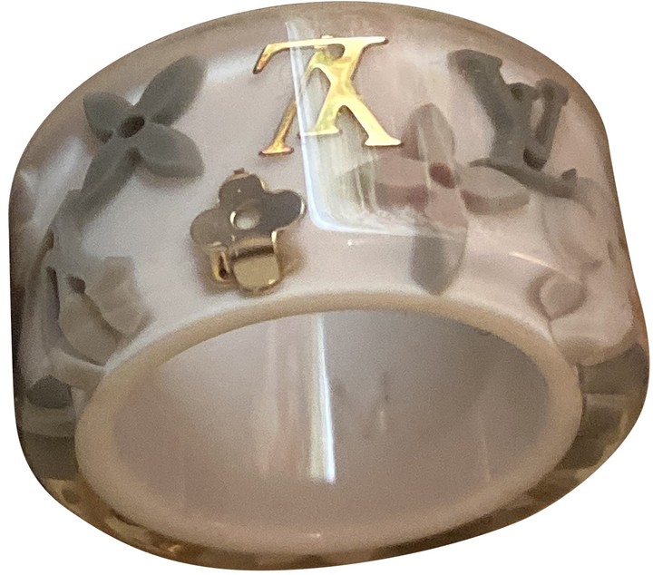 Louis Vuitton Inclusion White Ceramic Rings - ShopStyle