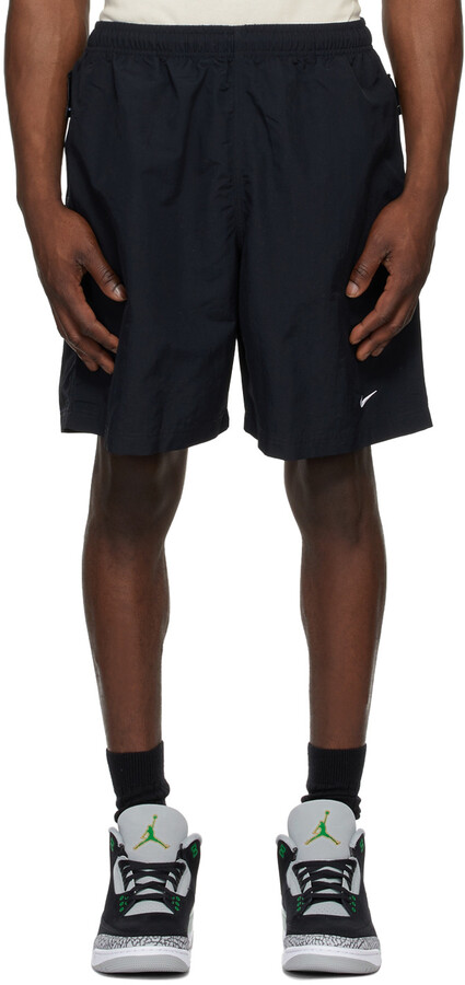 Nike Black Swoosh Shorts - ShopStyle
