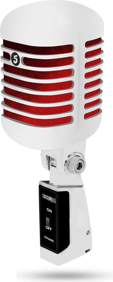 5 Core Professional Vintage Microphone for Singing Dynamic Super ...
