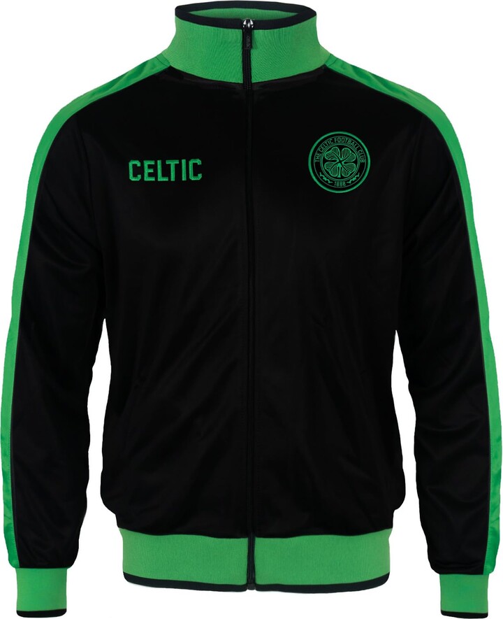 Celtic F.C. Celtic FC Official Football Gift Mens Retro Track Top ...