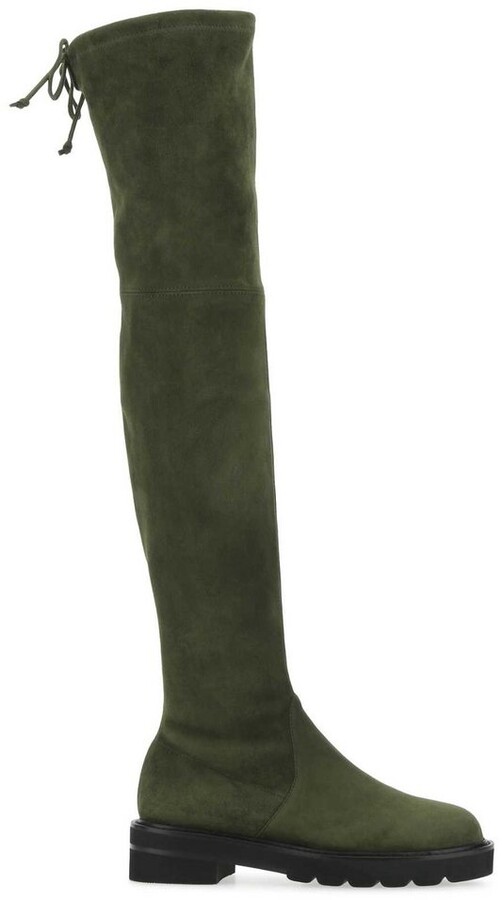 Stuart Weitzman Lowland Lift Boots - ShopStyle