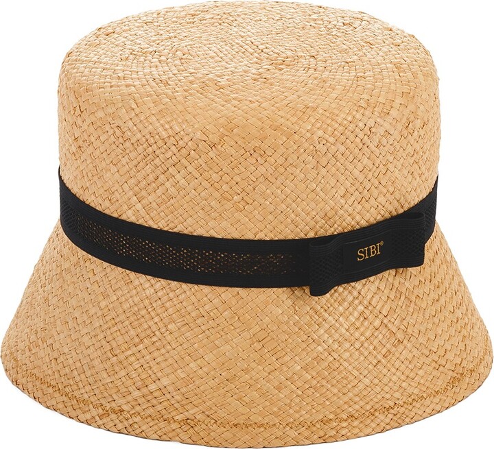 Sibi Coco - Straw Bucket Hat - ShopStyle