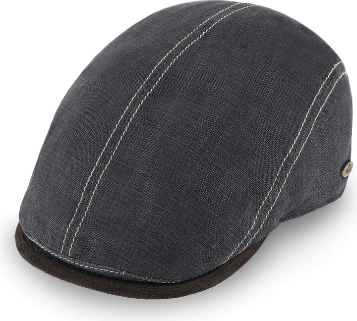 fiebig Brighton Flatcap Made of Linen | Visor Cap with Cotton Lining ...