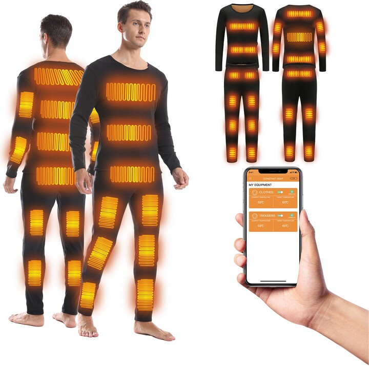 DriveNova Heated Underwear Set for Men - ShopStyle Boxers