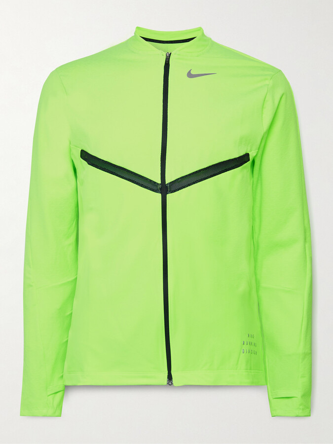 Nike Running Run Division Element Mesh-Trimmed Dri-FIT Jacket - ShopStyle