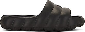 Moncler Lilo Slide in Black - ShopStyle