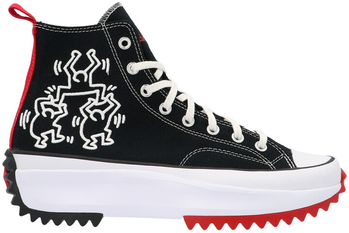 Converse X Keith Haring Run Star Hike High Top Sneakers - ShopStyle