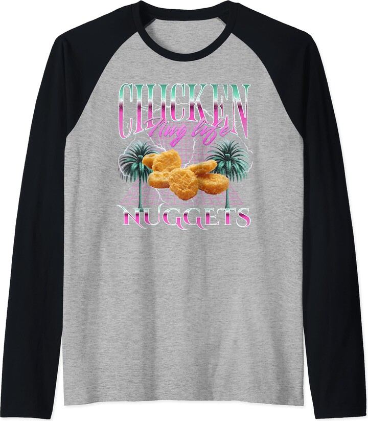 Chicken Nugget Bootleg 90s Funny Chicken Nuggets Lover Retro Bootleg ...
