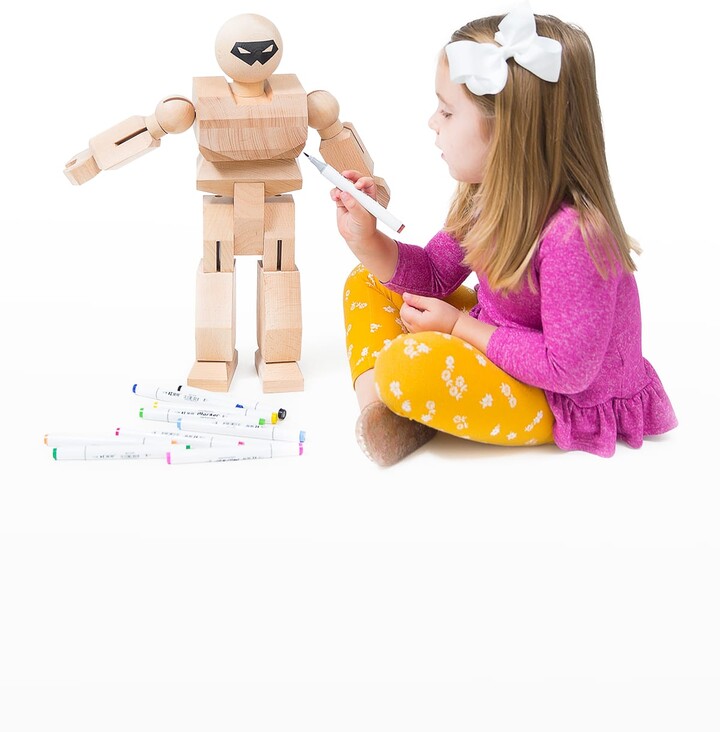 Once Kids Playhard Heroes Mega DIY Wooden Action Figure - 19" - ShopStyle