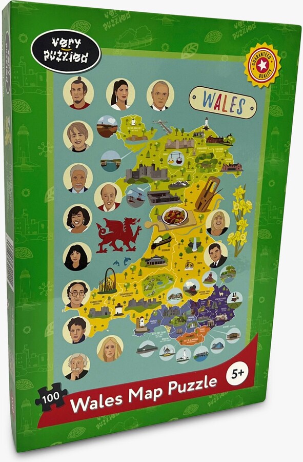Very Puzzled Wales Map Puzzle - ShopStyle Toys