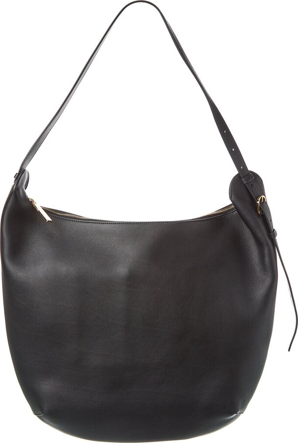 The Row Allie N/S Leather Hobo Bag - ShopStyle