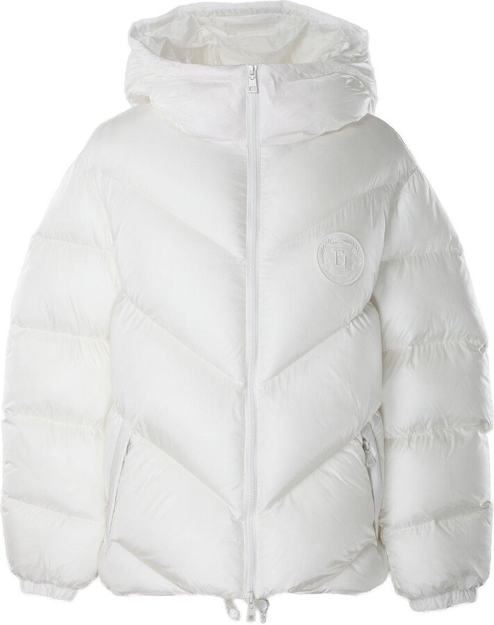 Elisabetta Franchi Oversized Down Jacket - ShopStyle