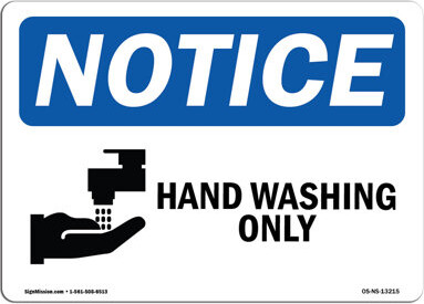 SignMission Hand Washing Only Sign - ShopStyle Home Office