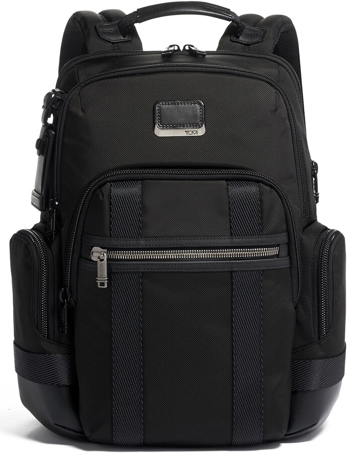 Tumi Alpha Bravo Nathan Black Expandable Backpack - ShopStyle