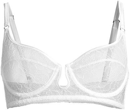 Fleur Du Mal Allover Lace U-Wire Demi Bra - ShopStyle