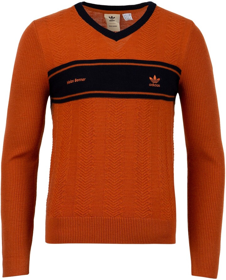 adidas X Wales Bonner X Wales Bonner Long-sleeve Knit Orange ...