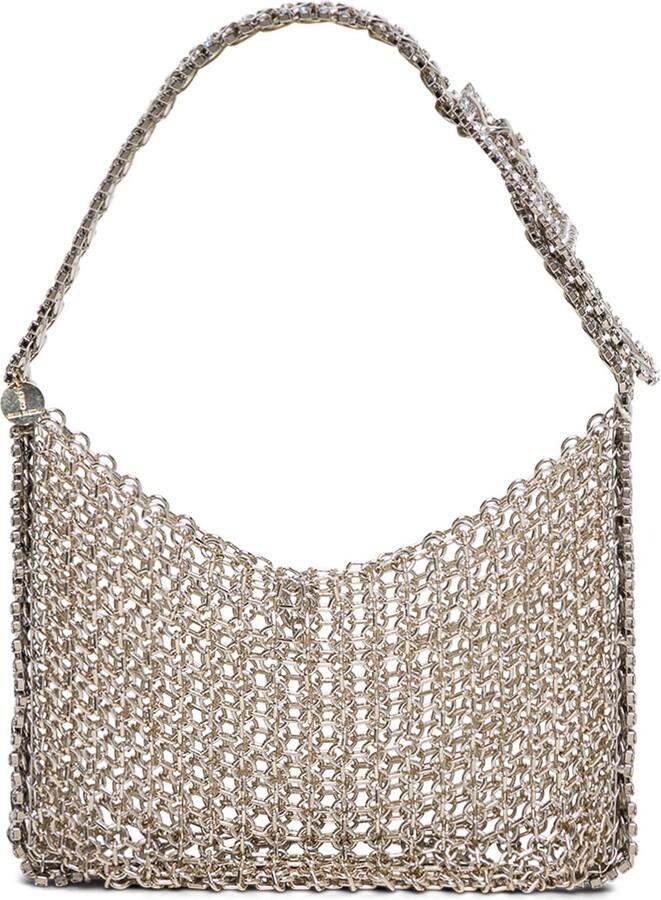 Silvia Gnecchi Eletra Woven Metal Mesh Shoulder Bag - ShopStyle