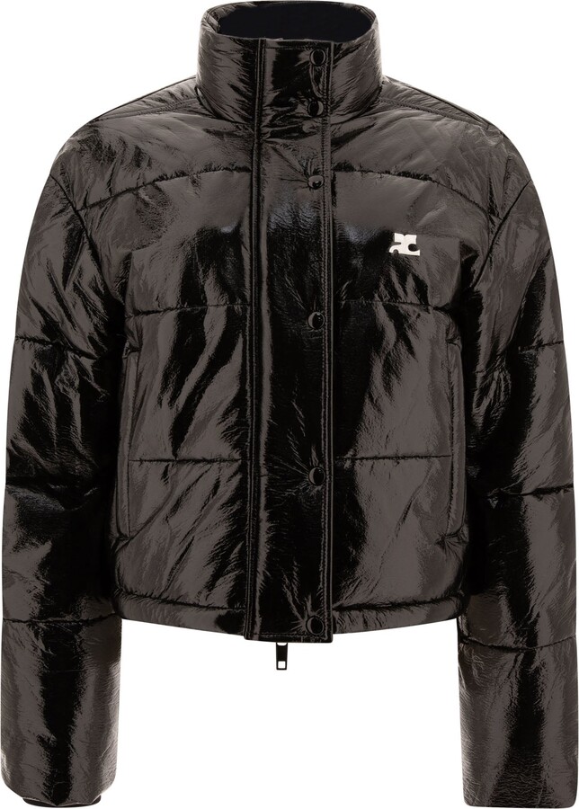 Courreges Vinyl Puffer Jacket Jackets - ShopStyle