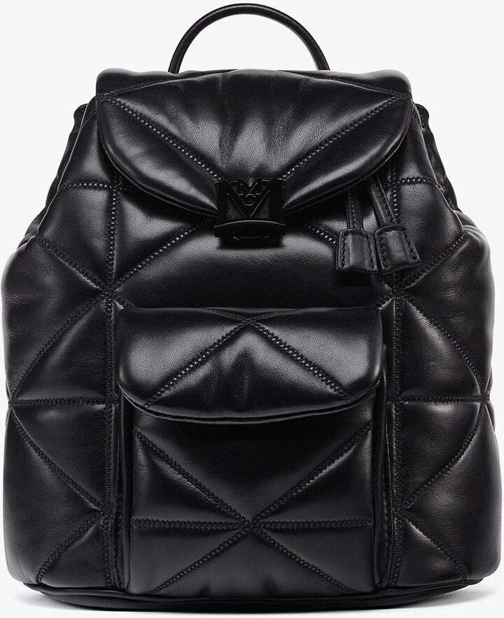 MCM Travia Backpack in Cloud Quilted Lamb Leather - ShopStyle