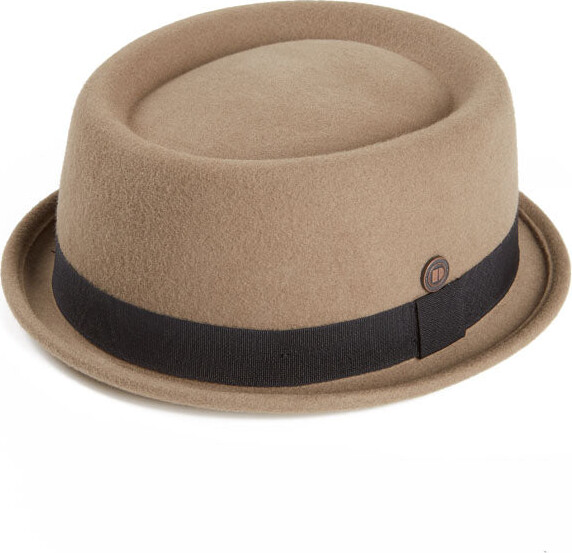 Dasmarca Hats Neutrals / Brown Jack Khaki Felt Skimpy Brim Short Brim ...