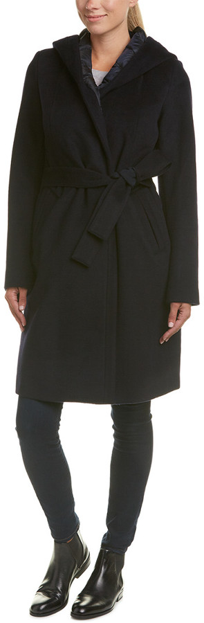 Dawn Levy Paige Wool-Blend Coat - ShopStyle