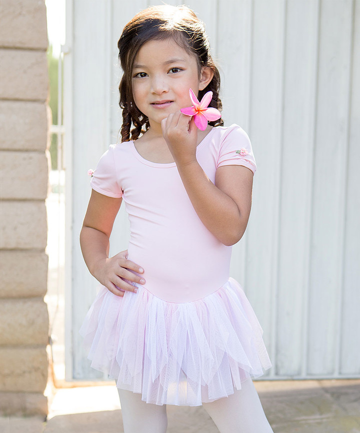 Basic Moves Girls' Tutu Dresses PINK - Pink Dance Dress - Toddler ...