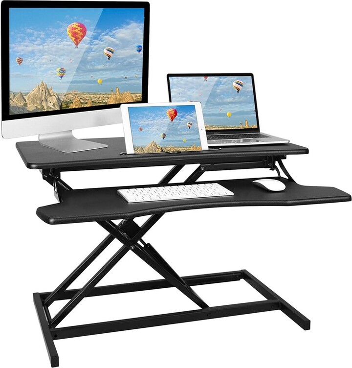 Fresh Fab Finds Imountek Adjustable Dual Monitor Laptop Desk Riser ...