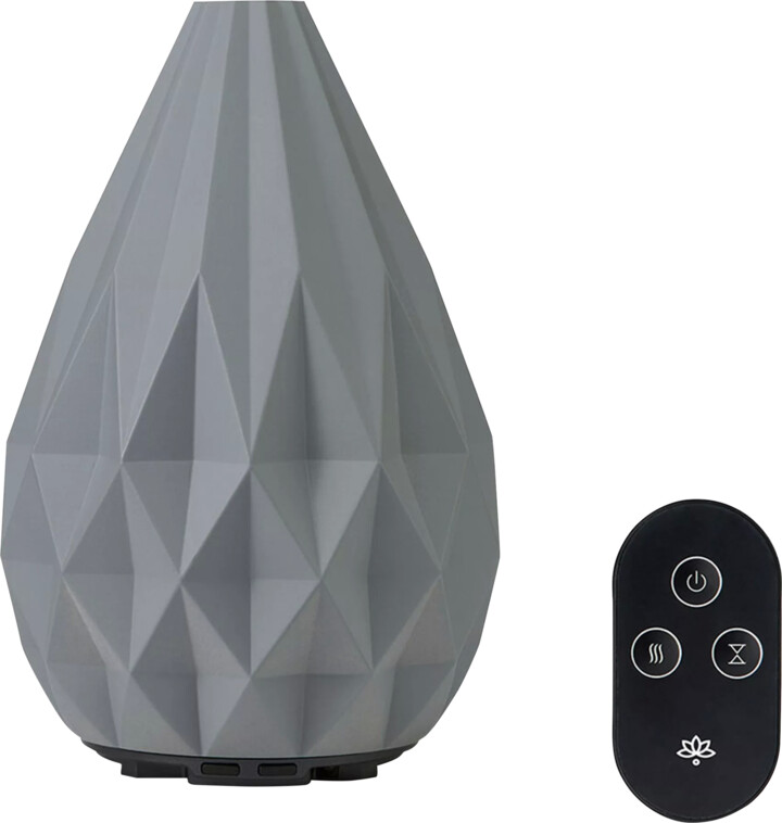 MADE BY ZEN Prisma Concrete Remote Controlled Electric Aroma Diffuser ...