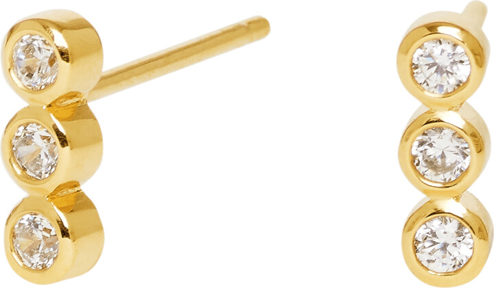 Mabe&A Women's Gold Bubble Studs - ShopStyle Earrings