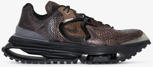 Nike Brown X MMW Zoom 004 Low-Top Sneakers - ShopStyle