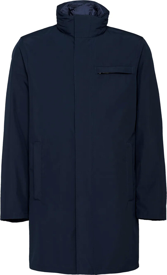 Prada Technical Fabric Raincoat - ShopStyle Overcoats & Trenchcoats