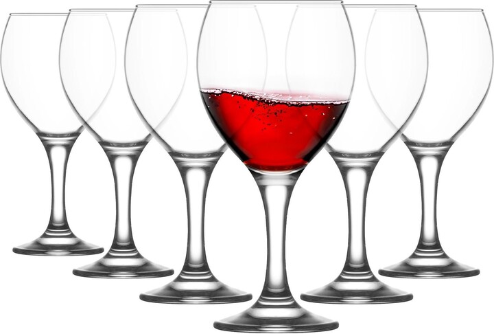 LAV Misket Red Wine Glasses - 365ml - Pack of 6 - ShopStyle
