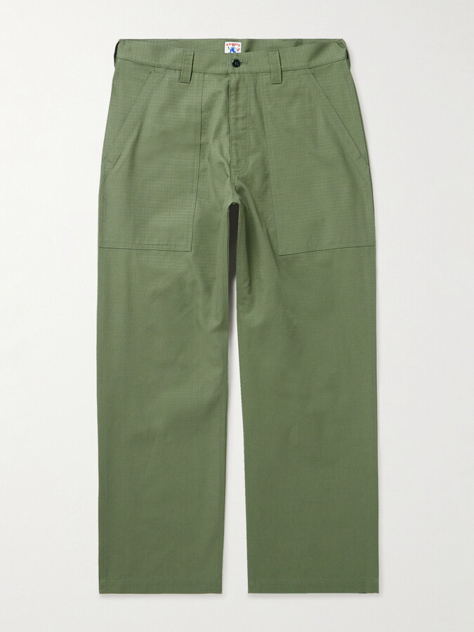 Randy's Garments Utility Straight-Leg Cotton-Ripstop Trousers - ShopStyle