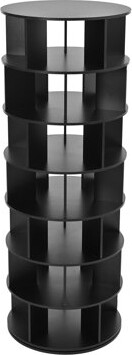 Hokku Designs 7-Tier Rotating Shoe Rack Tower With 5 Grids Per Layer ...