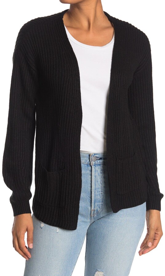 Love by Design Luxe Open Front Pocket Cardigan - ShopStyle