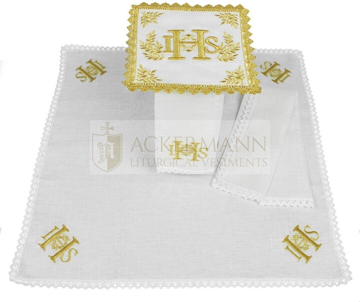 Etsy Altar Linen Ihs, Accessories For Church Celebrations, Full Set ...