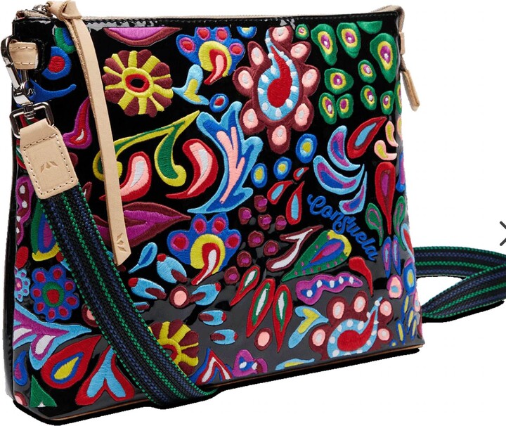 Consuela Downtown Crossbody Mack in Mack Embroidered - ShopStyle