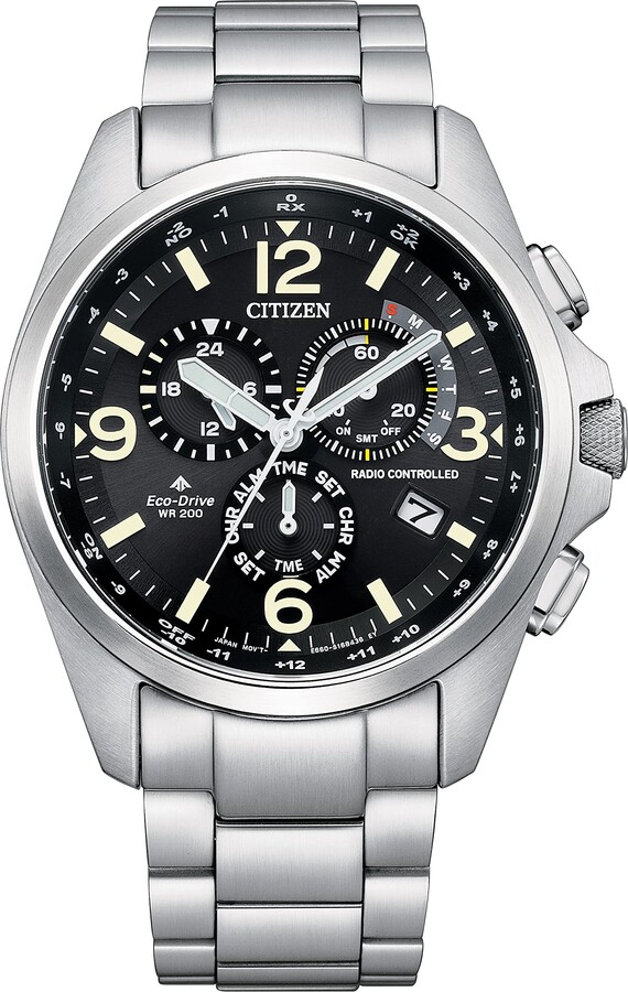 Citizen Men's Eco Drive Promaster Land Atomic Time Keeping Watch in ...