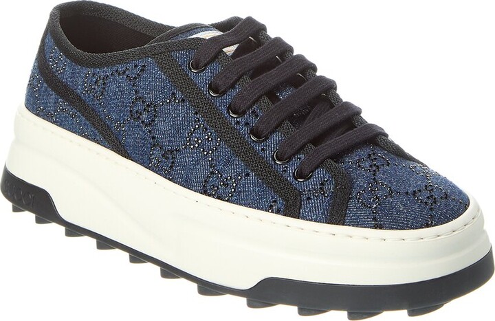 Gucci Gg Denim Sneaker - ShopStyle