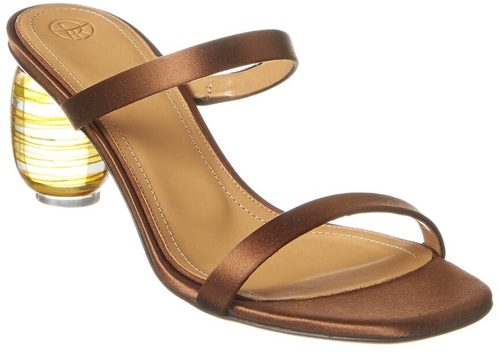 The Row Eddy Satin Mule - ShopStyle