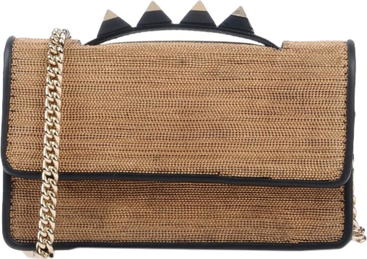 Salar Handbag Gold - ShopStyle Satchels & Top Handle Bags